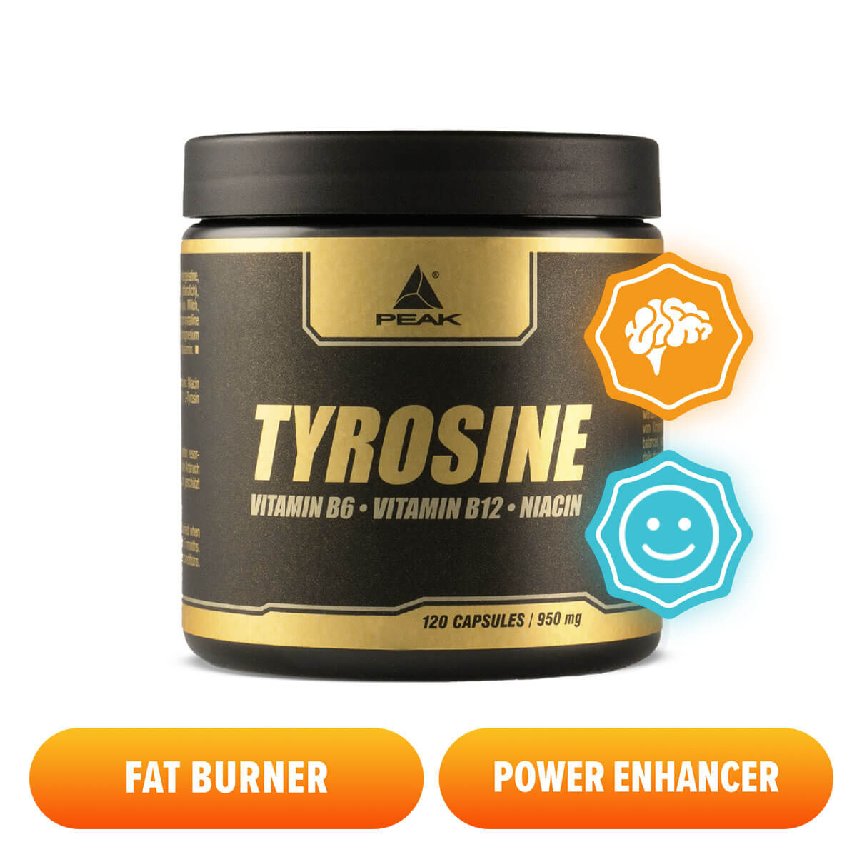 Peak Tyrosin aminoacid against depression